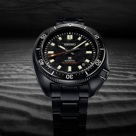 Seiko Prospex The Black Series Limited Edition Seiko Watch Corporation