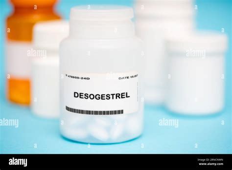 A Progestin Only Birth Control Pill Used To Prevent Pregnancy Stock Photo Alamy