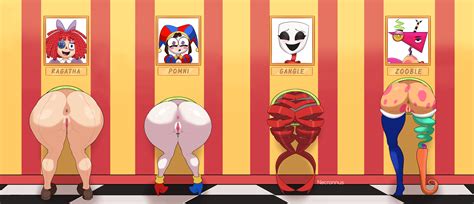 Rule 34 4girls Anus Ass Ass Focus Bent Over Color Exposed Ass Exposed Pussy Female