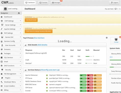 How To Use Centos Web Panel CWP ForumWeb Blog