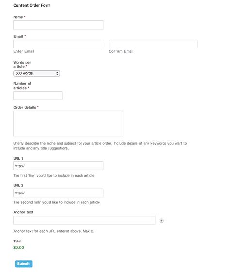 Create A Simple Order Form In Wordpress In Under 5 Minutes Wordpress Phpcn