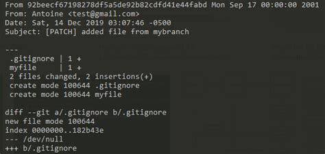 how to create and apply git patch files creating and applying git patch