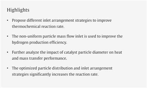 Published At Applied Thermal Engineering Investigations Of Inlet Arrangement Strategies And