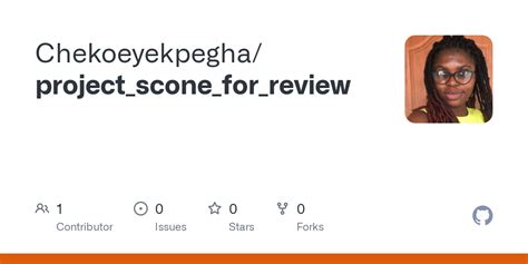 Github Chekoeyekpeghaprojectsconeforreview