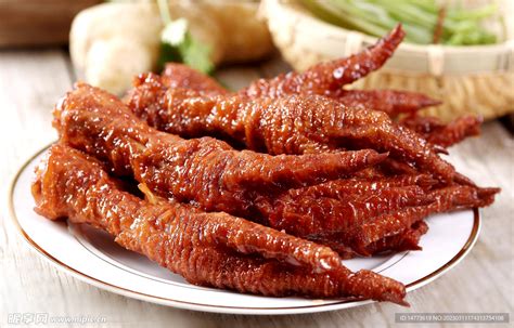 虎皮凤爪摄影图传统美食餐饮美食摄影图库昵图网