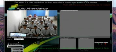 Face Recognition Attendance System