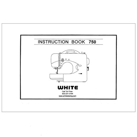 White 750 Instruction Manual