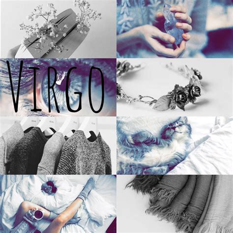 Download Blue And Grey Virgo Zodiac Wallpaper By Bllaaahhhh