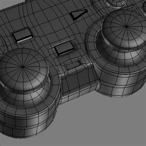 3d Playstation Ps2 Controller