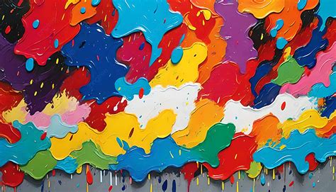 Colorful Cloud Shapes Bring Rain Background Rain Cloud Colorful