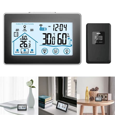 Weather Station With Outdoor Sensor Digital Thermo Vicedeal