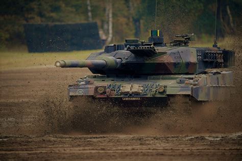Leopard 2a7 Modernized Battle Tank