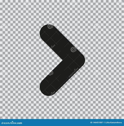 Vector Flat Arrow Icon On Transparent Background Royalty Free Stock Photo CartoonDealer