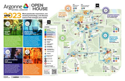 2023 Argonne Open House Visitor Guide Map Argonne National Laboratory