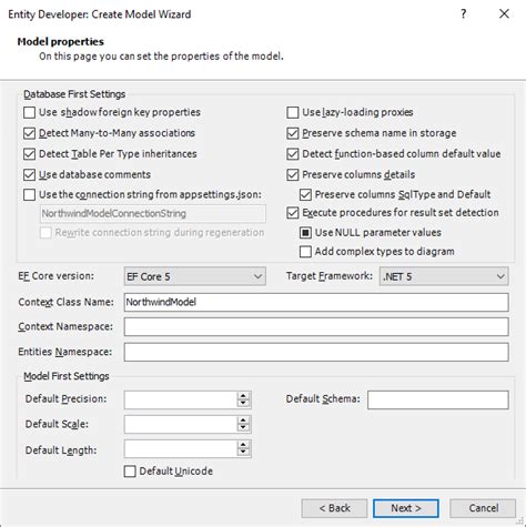 entity framework core 5 support in entity developer and dotconnect