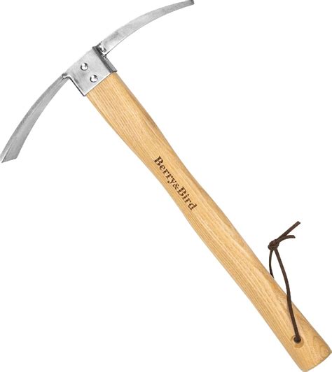 Berryandbird Gardening Pick Axes Stainless Steel Pickaxe Mattock Hoe