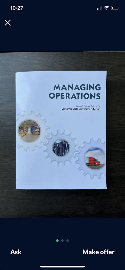 Iso Mgmt 339 2nd Custom Edition Textbook R Csuf