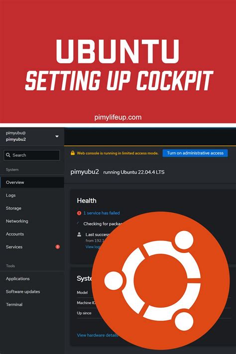 Setting Up Cockpit On Ubuntu Linux Kernel Ubuntu Operating System