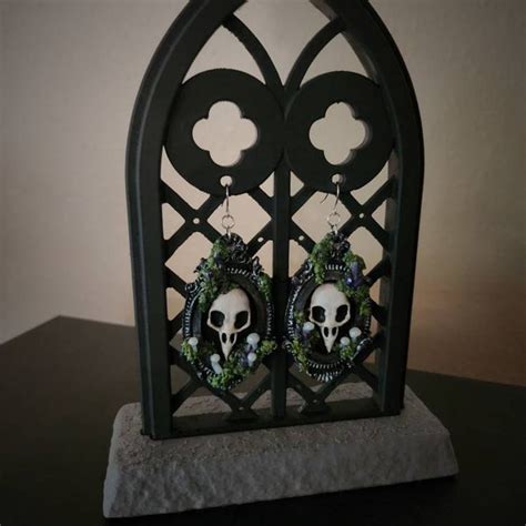 Mothman Beads 15 Mm Hole Folklore Legend Cryptid Beads Spooky Halloween Beads Kandi Beads