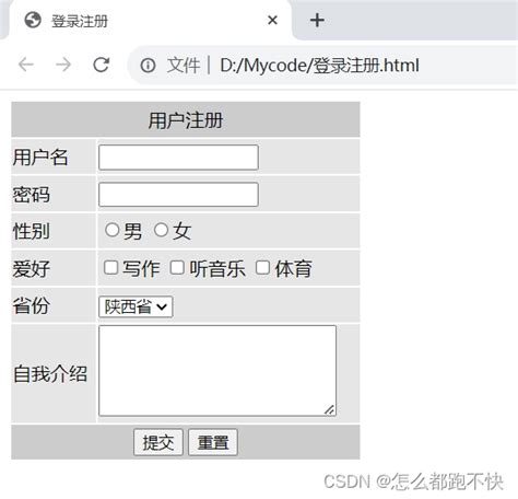 html基础练习 html小练习 csdn博客