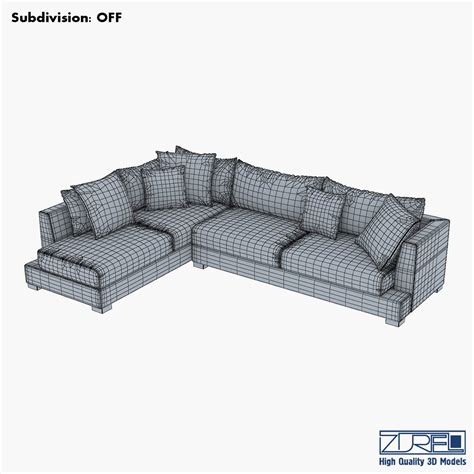 Oska Sofa 3d Model By Zurel