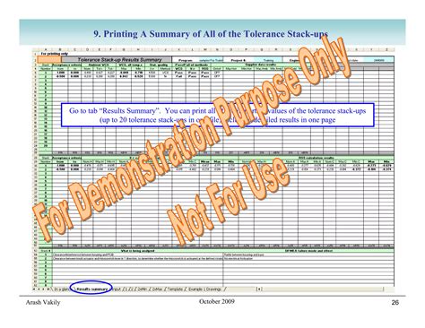 Performing Tolerance Stack Ups Using Automated Excel Calculator By Arash Vakily Pdf 3 D