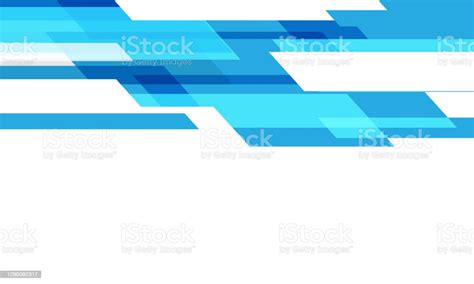 빈 공간 디자인 현대 미래 배경 벡터 일러스트와 흰색에 추상 파란색 기술 기하학적 속도 0명에 대한 스톡 벡터 아트 및 기타 이미지 0명 개념 개념과 주제 Istock