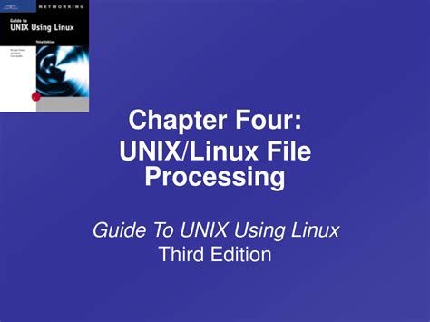 Ppt Guide To Unix Using Linux Third Edition Powerpoint Presentation