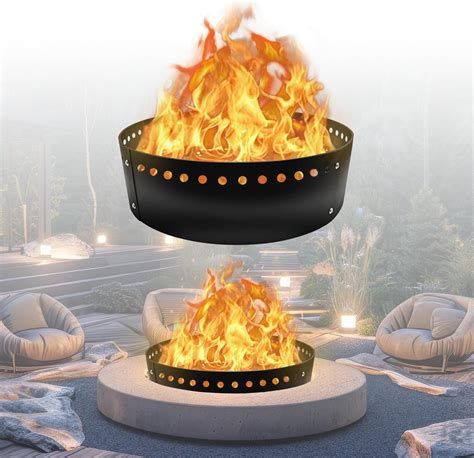 Febtech Smokeless Fire Ring Insert 36 X 10 Premium Heat