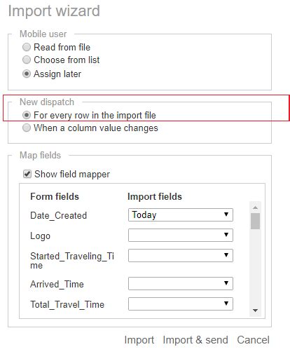 Dispatch Import Doforms Support Dispatch Import Doforms Support