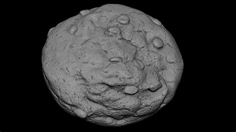 Файл Stl ПЕЧЕНЬЕ С ШОКОЛАДНОЙ КРОШКОЙ С 3d ПЕЧАТЬЮ 🍔・Шаблон для 3d