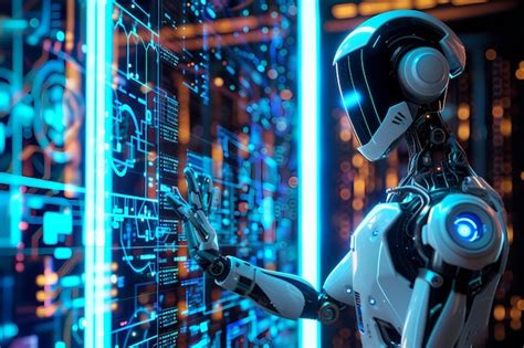 Premium Photo Data Science Scientist Computing Analysing And Visualizing Complex Data Set On