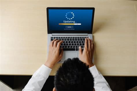 Premium Photo Software Update On Computer For Modish Version Of Device Software