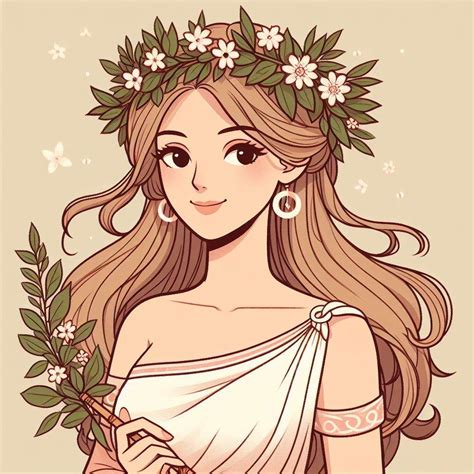 Euphrosyne The Goddess Of Joy And Good Cheer