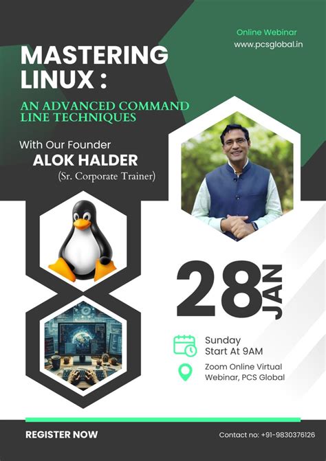 Mastering Linux Join The Webinar Sunit Chaudhuri