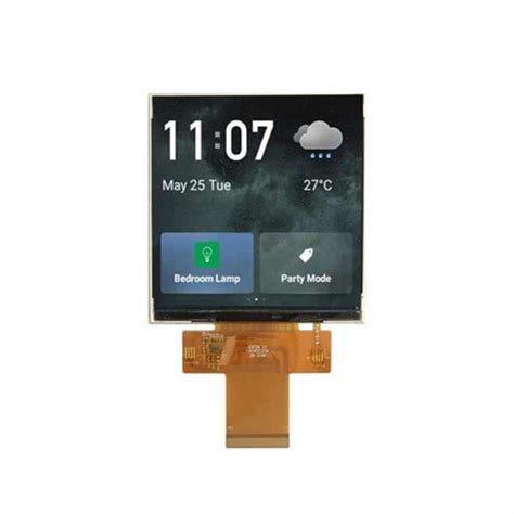 4inch square ips 720 720 spi rgb 700nit automotive tft lcd screen