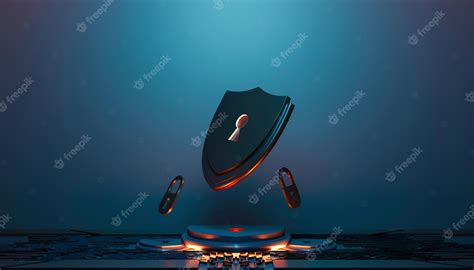 Premium Photo Protection Network Security Computer And Safe Your Data