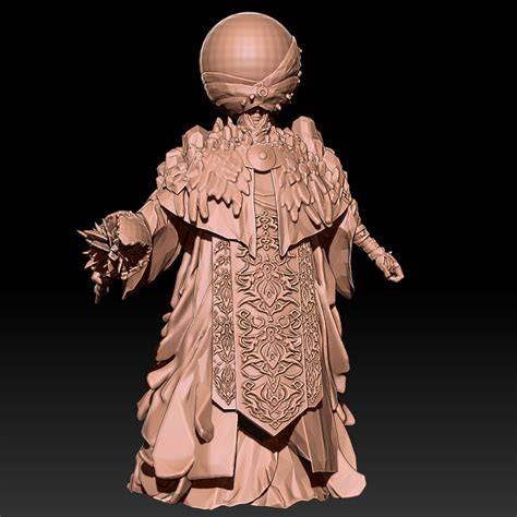 💍 Master Lusat Elden Ring・ Stl File For 3d Printing・cults