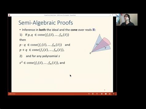 free video semi algebraic proofs ips lower bounds and the τ