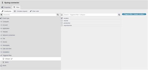 System Policy Syslog Connector — Staffcop Enterprise 56 Documentation