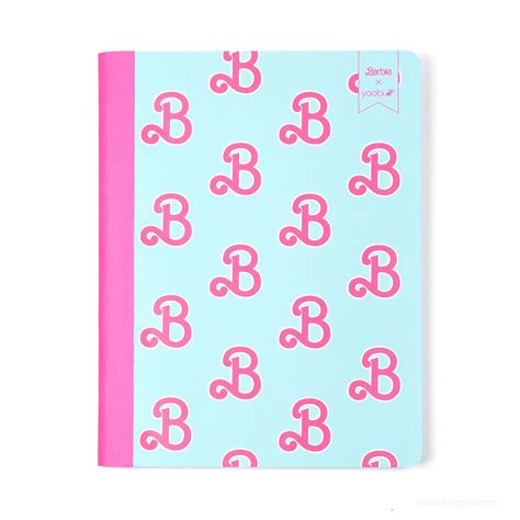 Yoobi Barbie 3pk Composition Notebooks