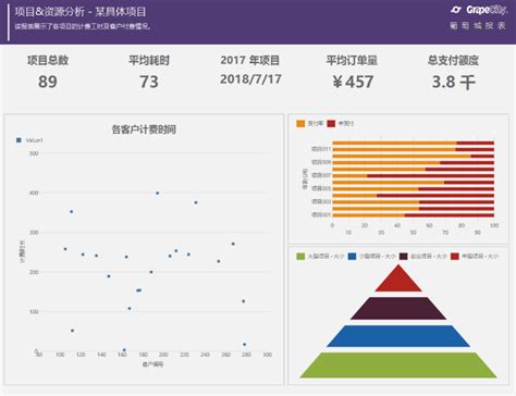报表模板 — 在项目管理中应用数据报表分析