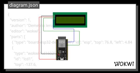 Lcd 1602 Micropython Wokwi Esp32 Stm32 Arduino Simulator