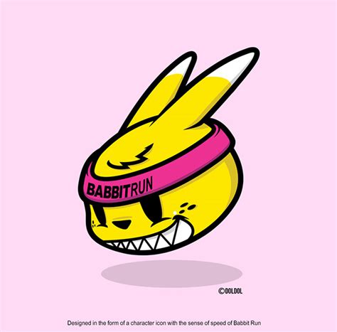 Babbit Run Brand Character Design Behance