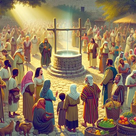What Does Numbers 21 16 Mean Bible Art