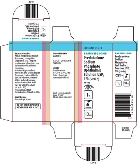 Prednisolone Sodium Phosphate Ophthalmic Solution Fda Prescribing