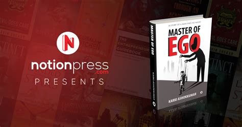 Notion Press Master Of Ego By Karkin Ashokkumar