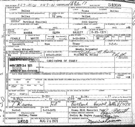 Rhoda Eliza Mitchell Bailey 1904 1971 Find A Grave Memorial