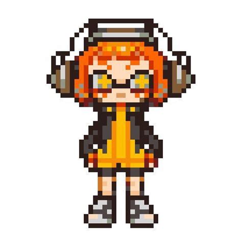 Pixel Art Splatoon 2 31 Idées Et Designs Pour Vous Inspirer En