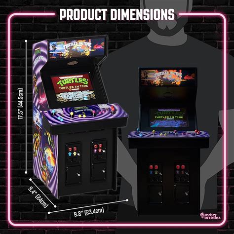 Gabinete Arcade Tmnt